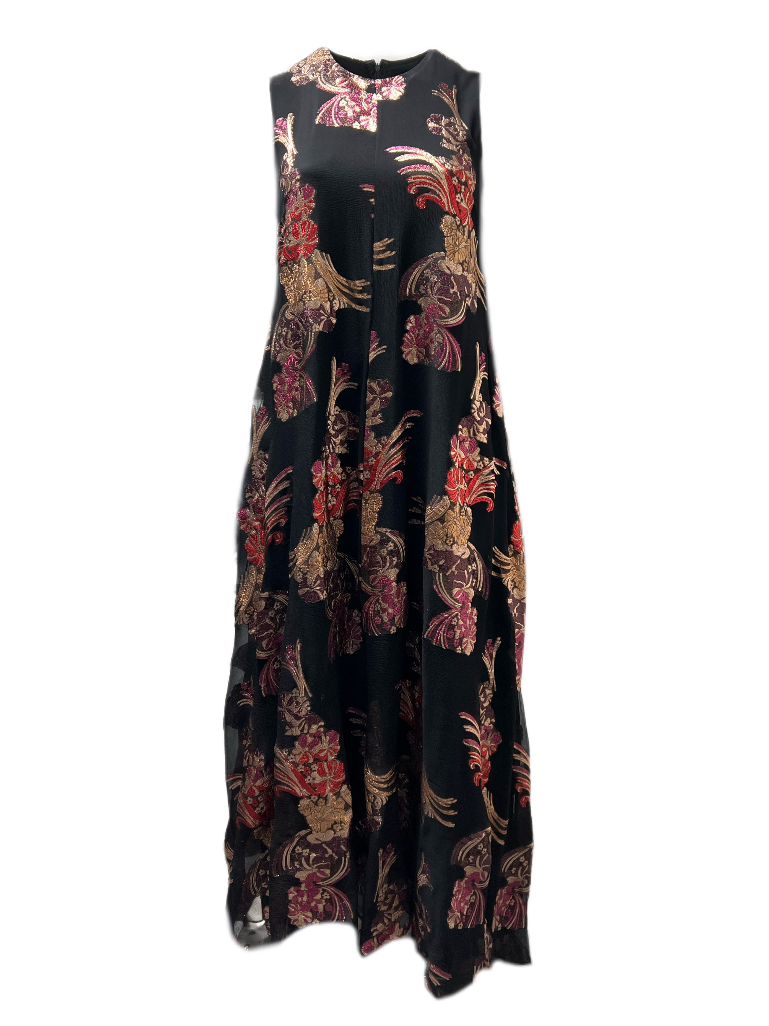 Marina Rinaldi Women's Nero Decimo Sleeveless Maxi Dress NWT | eBay