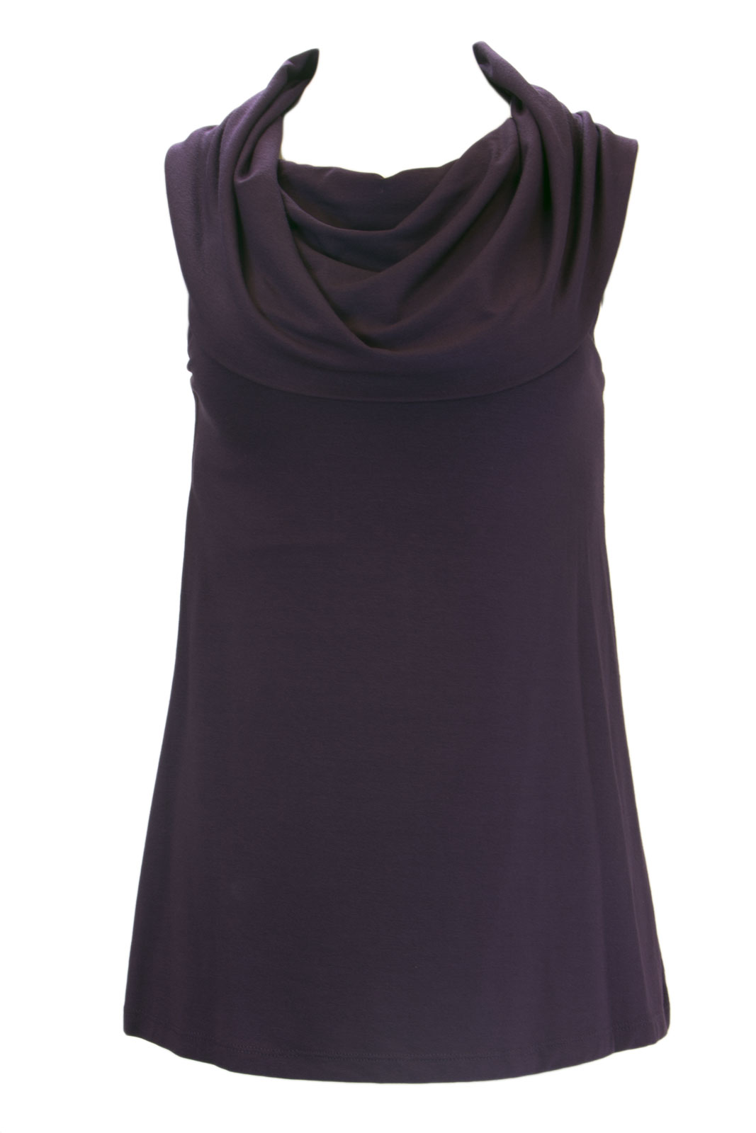 ANALILI Women's Wide Cowl Neck Sveleless Top 413J10 $135 NWT | eBay