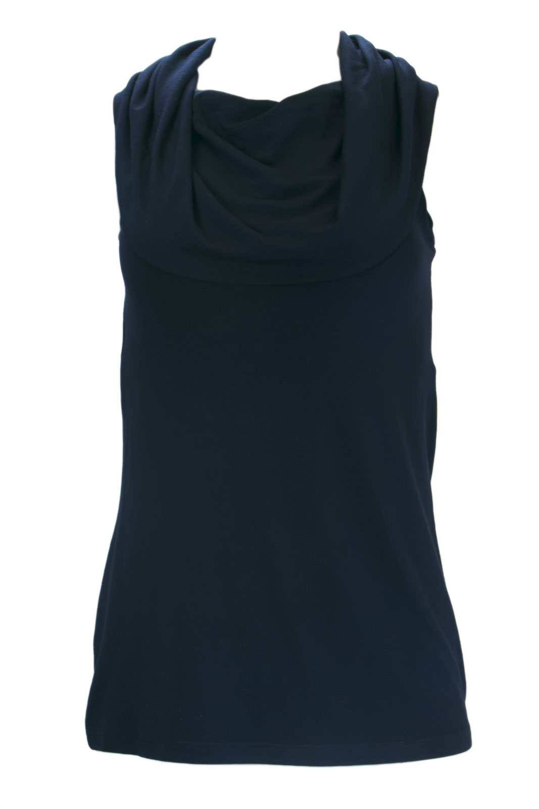 ANALILI Women's Wide Cowl Neck Sveleless Top 413J10 $135 NWT | eBay